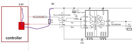 Iso3082 Signal Output Anomaly On Rx Pin Isolation Forum Isolation Ti E2e Support Forums