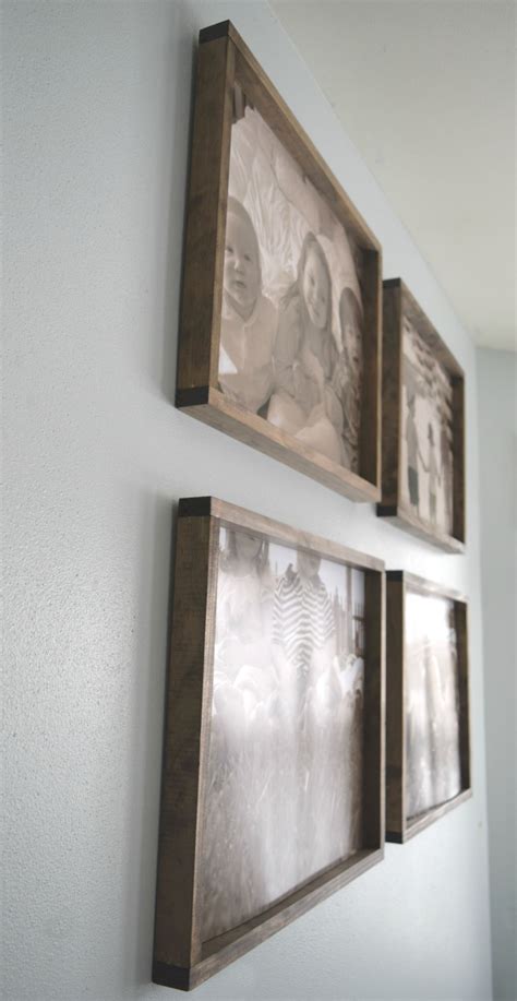 DIY Rustic Wood Frame Making Pictures Into Memories