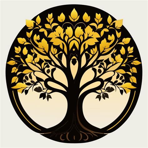 Premium Vector Tree Vector Illustration Art
