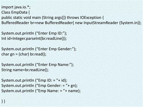 Handling Inputs Via Iocontinue Pptx