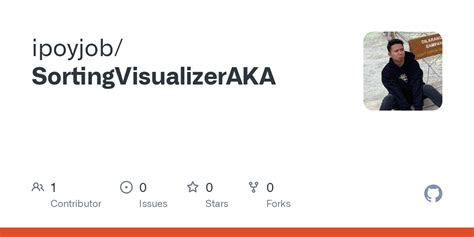 Github Ipoyjob Sortingvisualizeraka