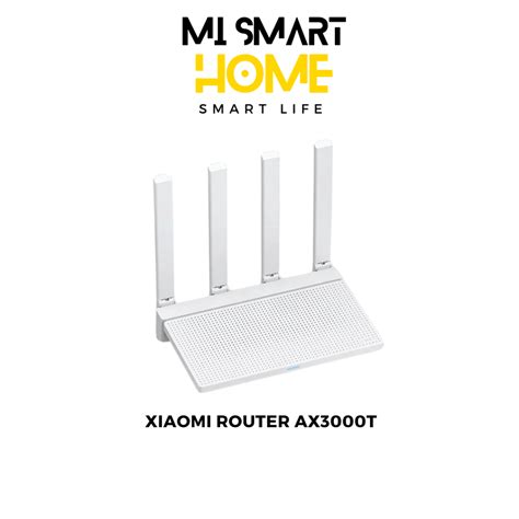 Xiaomi Router AX3000T เราเตอรไรสาย เราเตอร Wi Fi6 รองรบความเรวได 3000Mbps เชอมตอNFC