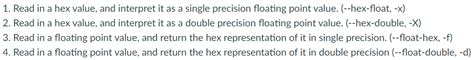 Solved 1 Read In A Hex Value And Interpret It As A Single
