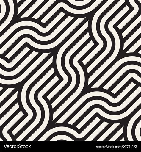Seamless Pattern Modern Stylish Abstract Texture Vector Image