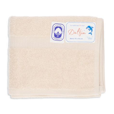 Toalla De Baño Pequeña Rosa Claro DelfÍn 40 X 70 Cm Aki