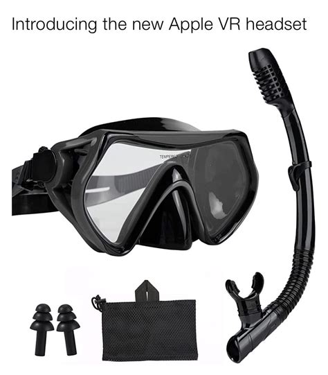 Introducing The New Apple Vr Headset Funny
