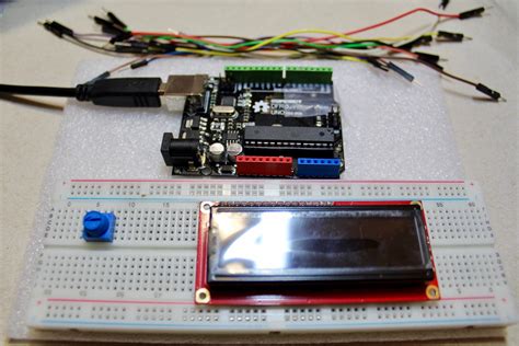 Liquid Crystal Display For Arduino Uno 5 Steps With Pictures Instructables