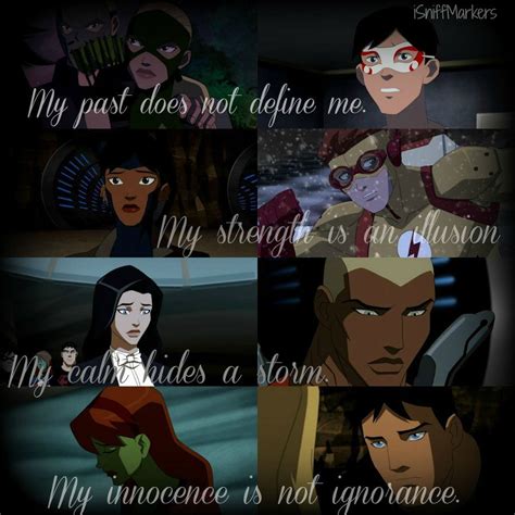 Yj Collage By Isniffmarkers On Deviantart Young Justice Orphan Young