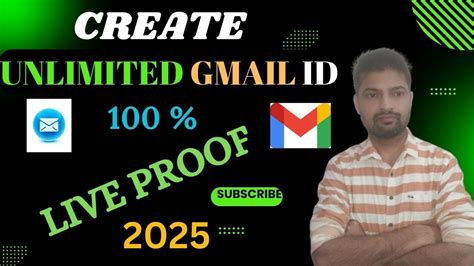 Unlimited Gmail Account Without Phone Verification 2025 Unlimited Gmail Create Without
