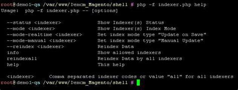 Running Magento Indexer From Command Line Shell Techawaken