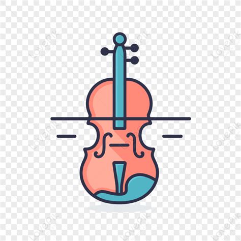 흰색 배경에 선 형태로 바이올린 아이콘 벡터스케치ui Png 일러스트 무료 다운로드 Lovepik