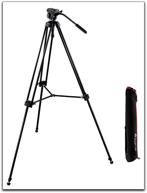 Manfrotto 547b Tripod And 701hdv Head Combo 701hdv 547bk