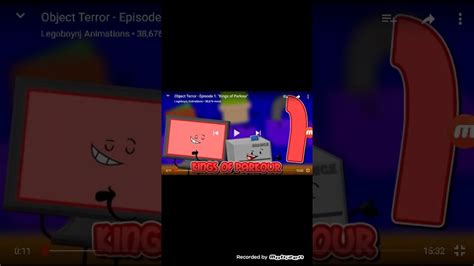 Object Terror Reactionpart 1 Youtube