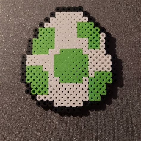 Yoshi Egg Perler Beads By Seleisi On Deviantart
