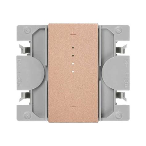 Simon Io Electronic Dimmer Switch Led Strip Pwm With Slender Rocker Copper Simon 270 Simon