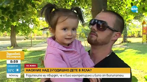 НАСИЛИЕ В ЯСЛА Родители твърдят че 2 годишното им дете е бито от възпитатели Nova
