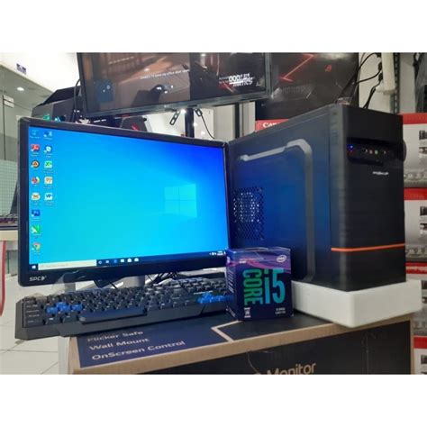 Jual Pc Gaming Core I3 Pentium G Plus Monitor Ram 4gb Hardisk Pc Desain Shopee Indonesia