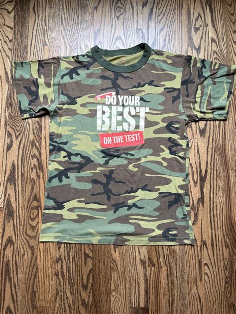 Vintage Do Your Best On The Test Tee Grailed