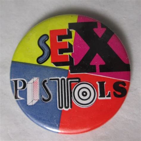 Sex Pistols Vintage Circa 1970s 38mm Pin Button Badge Punk New Wave £32
