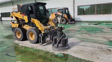 공장 옥상 바닥 우레탄철거 스크레퍼작업 면갈이 연삭작업 Youtube