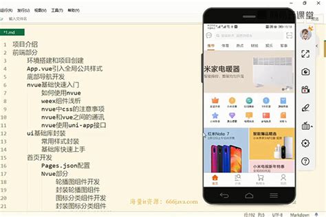Uni App实战商城类app和小程序项目实战（视频教程 源码） 百万资源网