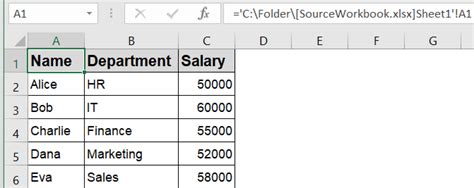 how to reference another excel workbook without opening excel insider