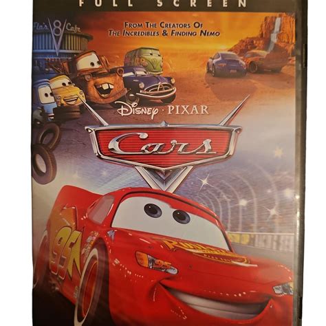 Disney Pixar Cars Dvd Movie Rated G 116 Minutes Depop