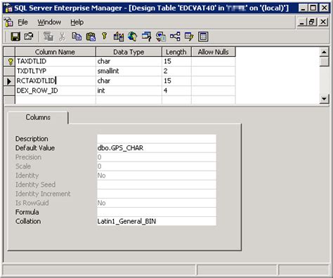 Collation Conflict Printing The Tax Detail Report Azurecurve