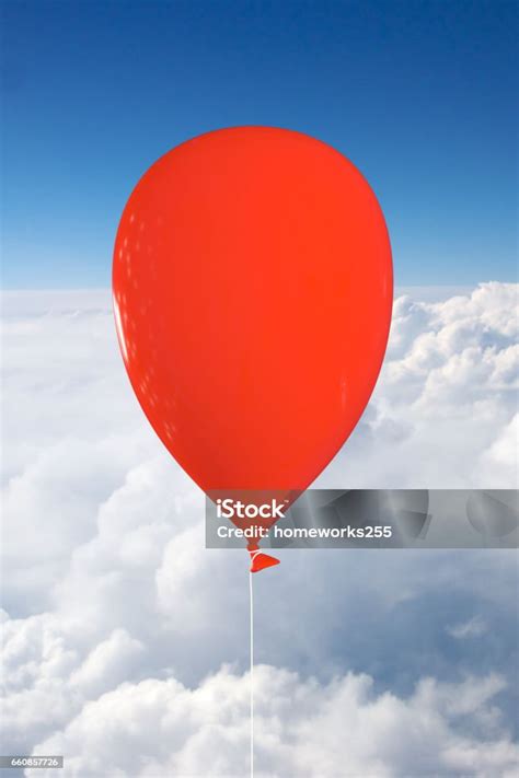 하늘에서 위로 빨간 풍선 3차원 형태에 대한 스톡 벡터 아트 및 기타 이미지 3차원 형태 공휴일 구름 Istock