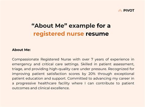 How To Write About Me In A Resume [tips Examples]
