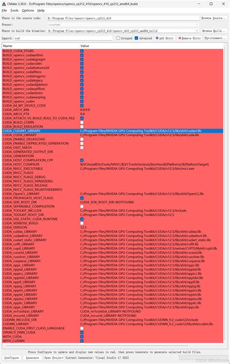 windowsOpencv使用Cmake VS 编译 C pythonCudaQt 环境详细教学及踩坑 一 编译篇