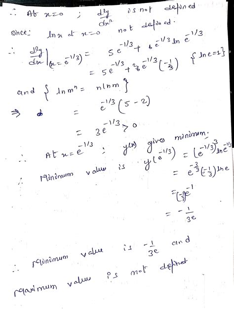 [solved] 5 Determine The Exact Value Of The Minimum Or Maximum Of Y X Course Hero