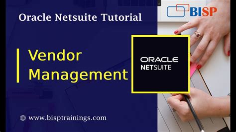 Netsuite Vendor Management Netsuite Tutorial Bisp Netsuite Netsuite Consulting Youtube