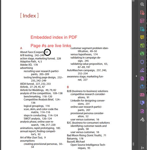 embedded and hyperlinked indexes potomac indexing llc