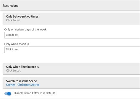 Virtual Switch Scene Restriction Not Working Apps Hubitat