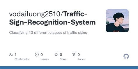 Github Vodailuong2510traffic Sign Recognition System Lượng Và Hành Trình Nghiêm Cứu Khoa Học