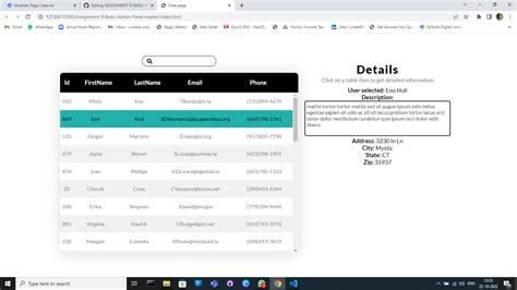 Github Siddaramreddyassignment 9 Basic Admin Panel