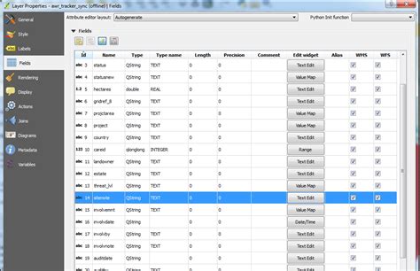 Qgis Offline Editing Of Postgis Table Produces A Spatialite Table With