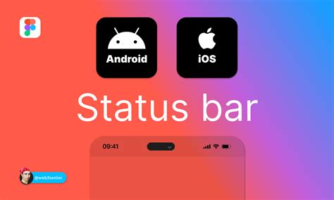 Iphone And Android Status Bar Figma