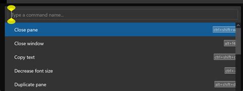Command Palette Key Bindings Are Unreadable In High Contrast Mode · Issue 6892 · Microsoft