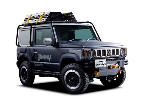 2019 Suzuki Jimny Turned Into Pickup Truck For Tokyo Auto Salon