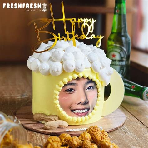 美酒造型蛋糕 freshfresh