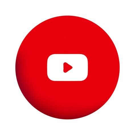 Youtube Logo In A Red Circle 55779778 Png