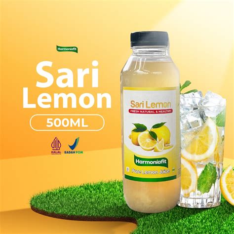 Jual Sari Lemon Diet 500ml Turunkan Berat Badan And Perut Buncit Cuka Lemon Original