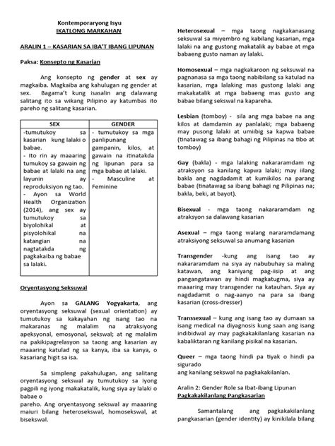 Lecture Grade 10 3rd Quarter Pdf