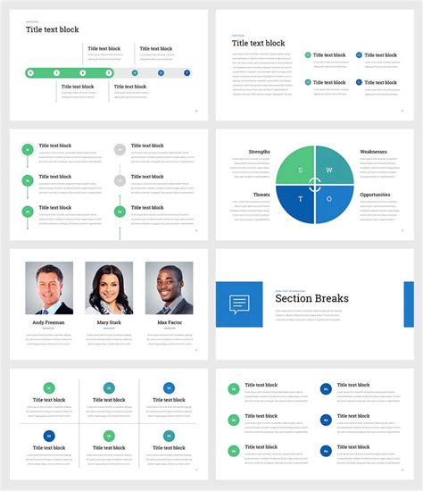Project Status Powerpoint Template Etsy