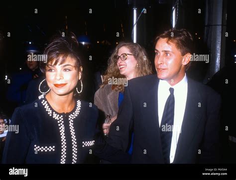 Hollywood Ca January 16 L R Singer Paula Abdul And Actor Emilio