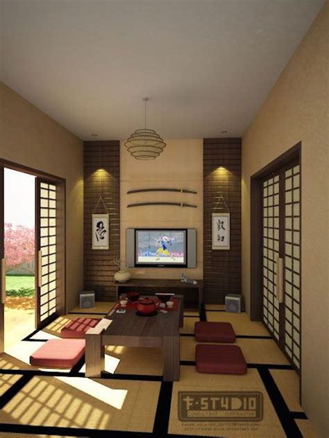 Japanese Living Room Design