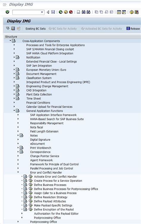 Feh Forward Error Handling And Ech Error Conflict Sap Community