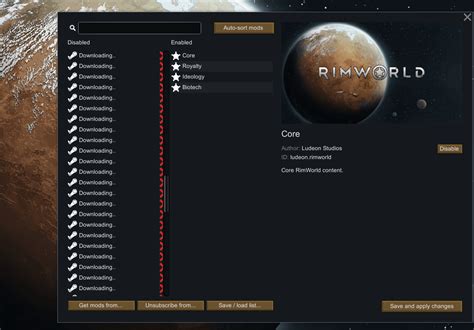 Re Installed Rimworld And Now None Of My Mods Are Loading I Restarted My Computer And Verified